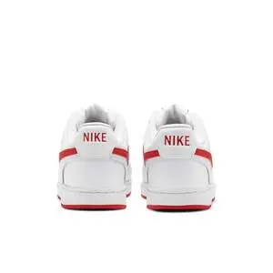 Nike Court Vision Low Top Sneakers - White/red