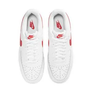 Nike Court Vision Low Top Sneakers - White/red