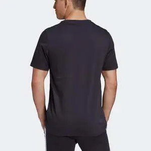 Adidas Originals Alphabet Printing Pattern Breathable Short Sleeve - Black