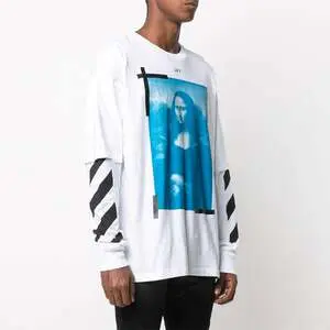 Off-White Ss21 Pattern Printing Long Sleeves