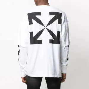 Off-White Ss21 Pattern Printing Long Sleeves