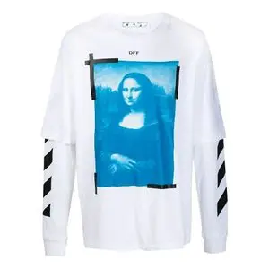 Off-White Ss21 Pattern Printing Long Sleeves - White