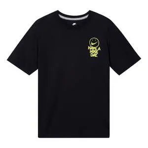 Nike Printed Short Sleeve Tee - Black