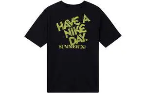 Nike Printed Short Sleeve Tee - Black