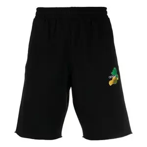 Off-White Brush Arrow Bermuda Shorts - Black