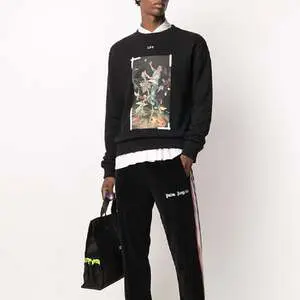 Off-White Pascal Painting Logo Crewneck Sweater