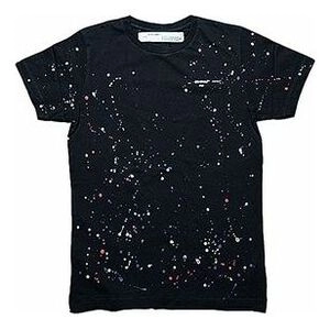 Off-White Short Sleeve Printed T-shirt - Black