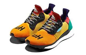 Adidas Pharrell X Solar Hu Glide Sneakers - Yellow/multi-color