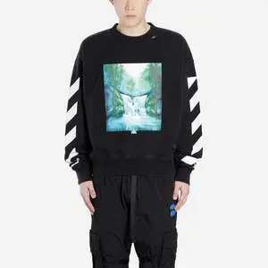 Off-White Graphic Print Sweatshirt
