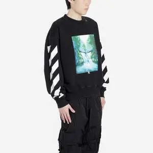 Off-White Graphic Print Sweatshirt