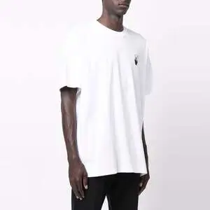 Off-White Fw21 Logo Arrow Round Neck Short Sleeve Loose Fit
