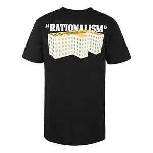 Off-White Alphabet Pattern Printing Round Neck Short Sleeve