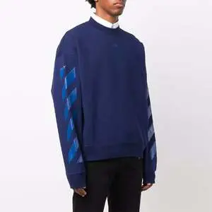 Off-White Rubber Arrow Geometry Pattern Sweatshirt - Multi-color