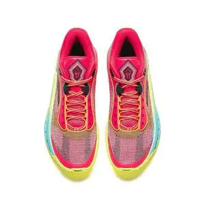 ANTA Shock Wave 6 'jazz Red' Sneakers - Red/yellow