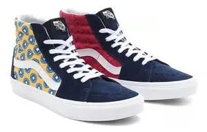 VANS Sk8-hi Tie Print Mix High Top Sneakers