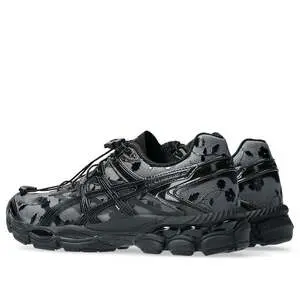 Asics X Cecilie Bahnsen Gel-cumulus 16 Floral Print Sneakers - Black