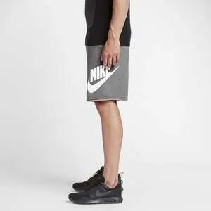 Nike Loose Knit Shorts With Large Logo Print