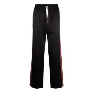 Gucci Web-panel Track Pants - Black