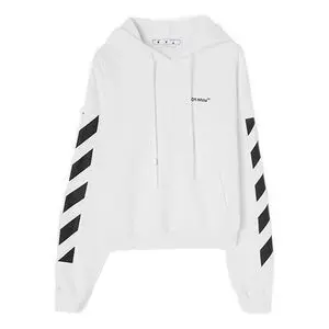 Off-White Ss22 Hoodie - White/black