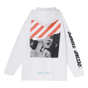 Off-White Seeing Things" Printed Hoodie
