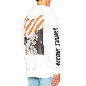 Off-White Seeing Things" Printed Hoodie