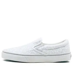 VANS Takashi Murakami Classic Slip-on Lx 'silver Flower - White