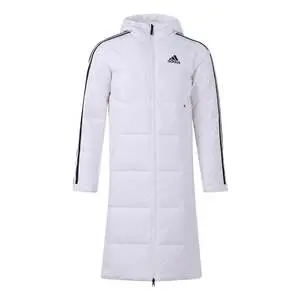 Adidas 3st Long Down Jacket - White