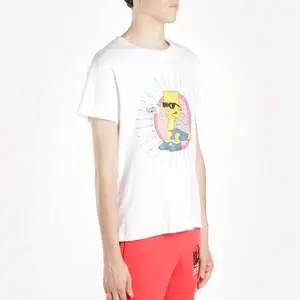 Off-White Bart Glasses Short Sleeve Tee - White