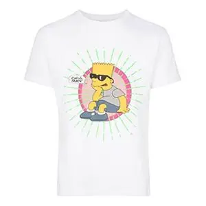 Off-White Bart Glasses Short Sleeve Tee - White