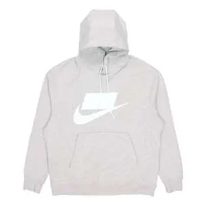 Nike French Terry Pullover Hoodie - Grey