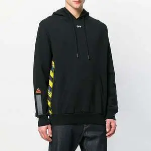 Off-White Side Yellow Hoodie