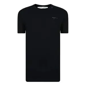 Off-White Backbone Design X Short Sleeve Loose Fit
