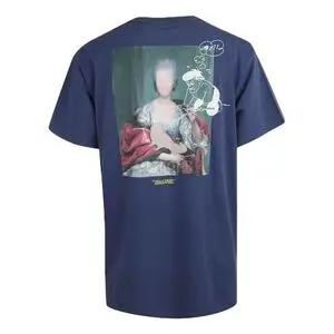 Off-White Mariana Painting Applique Short-sleeve Tee - Default Color