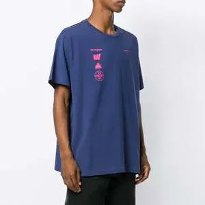 Off-White Mariana Painting Applique Short-sleeve Tee - Default Color