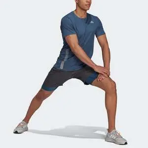 Adidas Reflective Running Sports Short Sleeve T-shirt