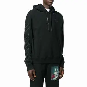 Off-White Back Logo Printed Hoodie