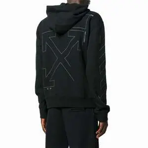 Off-White Back Logo Printed Hoodie
