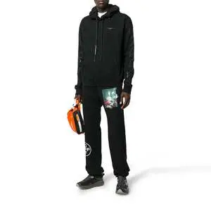 Off-White Back Logo Printed Hoodie
