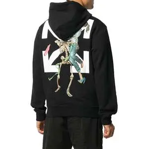 Off-White Pascal Printing Hooded Pullover