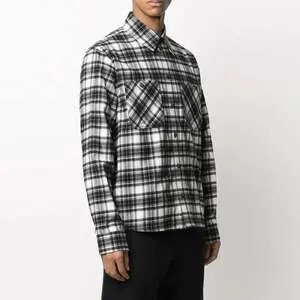 Off-White Ss21 Plaid Long Sleeves Shirt