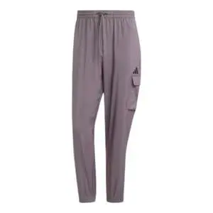 Adidas Essentials Small Logo Cargo Pants - Purple