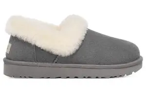UGG Slip On Slipper With Fur Trim