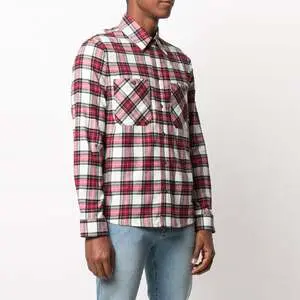 Off-White Ss21 Plaid Back Arrow Shirt