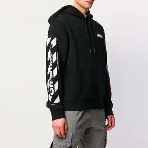 Off-White Printed Logo Hoodie