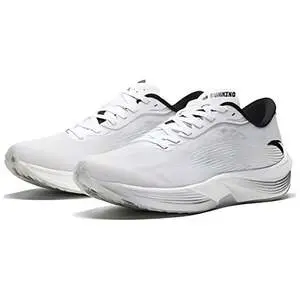 ANTA C202 Lite Athletic Sneakers - White/black