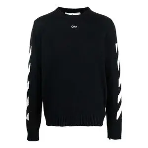 Off-White Fw22 Diag Logo Wool Pullover