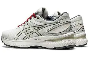 Asics Reigning Champ X Gel-nimbus 22 "paris Edition" Athletic Shoes - Grey/white
