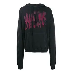 Off-White Water Delay" Hoodie - Black