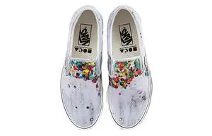 VANS Moca X Classic Slip-on 'brenna Youngblood' Sneakers - Gray