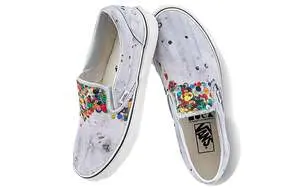 VANS Moca X Classic Slip-on 'brenna Youngblood' Sneakers - Gray